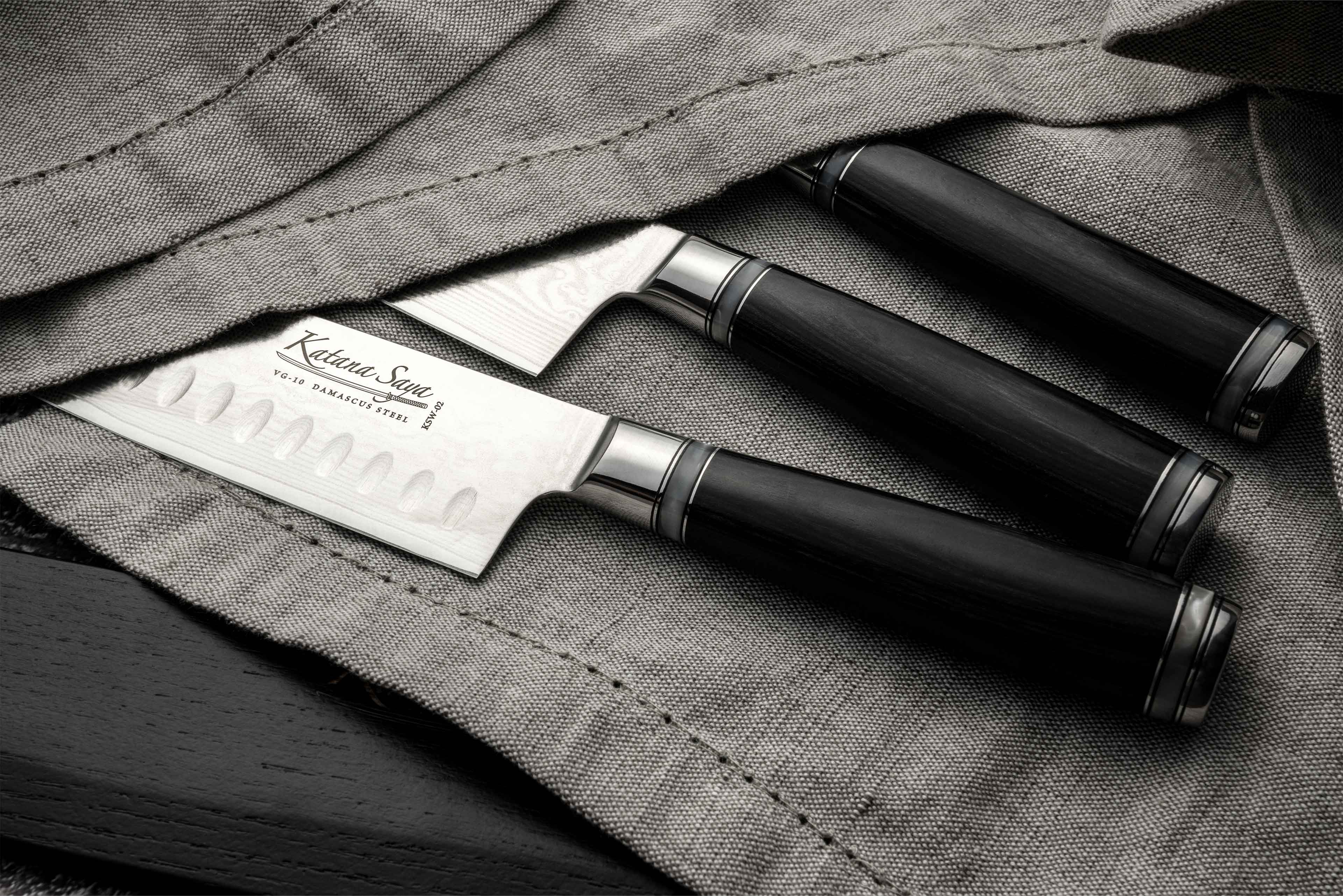 Katana Saya Pakkawood 9cm Paring Knife